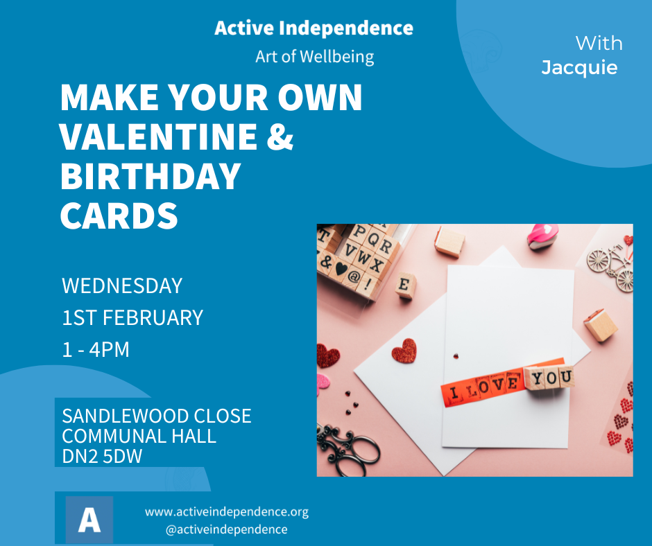 Make Your Own Cards – Active Independence